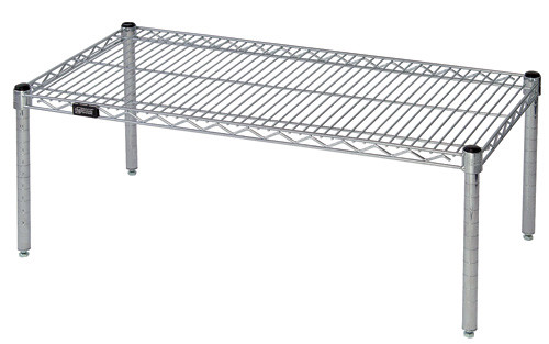 Chrome Wire Shelf Platform Rack - 183614PC - 18" x 36" x 14"
