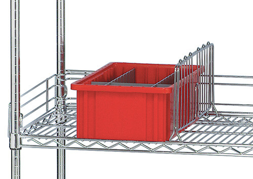 Chrome Wire Shelving Shelf Dividers - WR-DIV00 - All Sizes Available