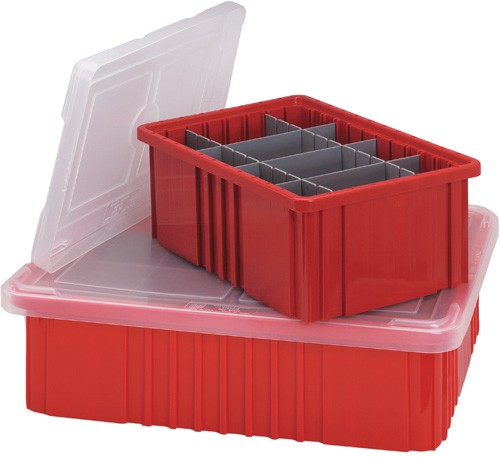 Dividable Grid Container Tote Clear Lid Cover - COV93000CL