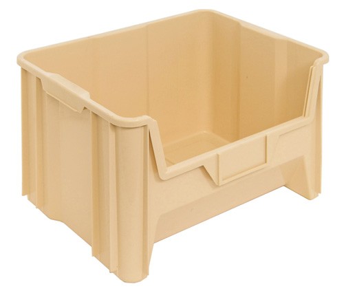 Giant Stacking Plastic Container - QGH700 - 15-1/4 x 19-7/8 x 12-7/16