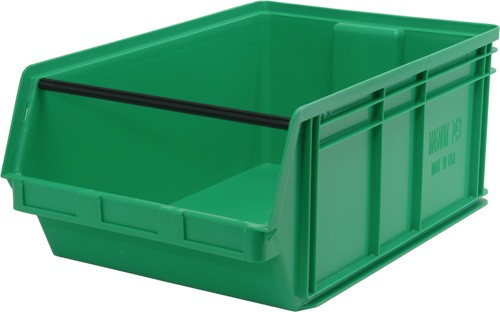 MAGNUM Stacking Plastic Container - QMS743 - 29" x 18-3/8" x 11-7/8"