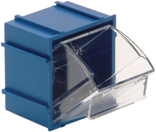 Individual Clear Tip Out Bin Small Parts Organizer - QTB409