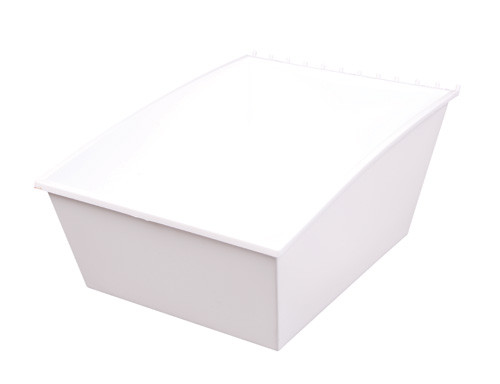 PopBox Tilt Big Slatwall Slatgrid Plastic Bin Unihook - BPB-05P02