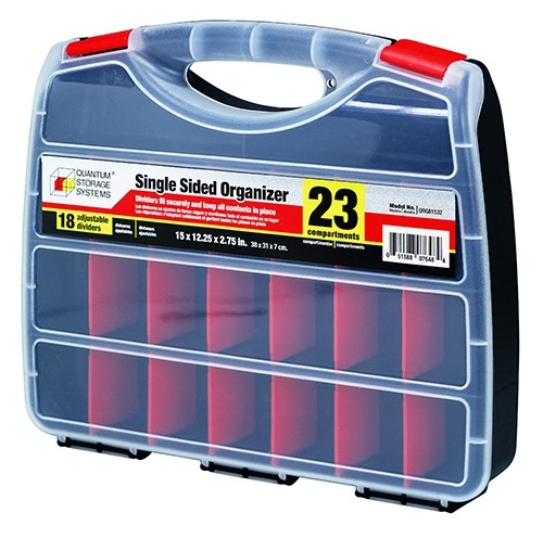 Single Sided 23 Compartment Customizable Organizer - ORG81532