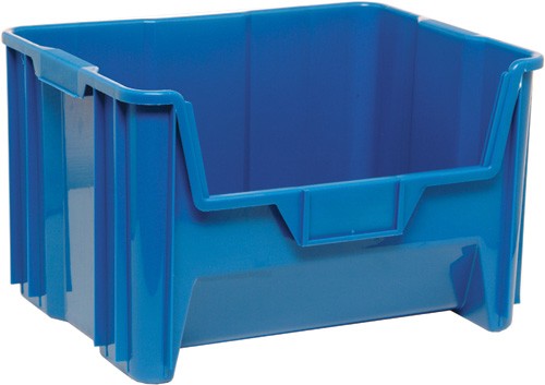 Giant Stacking Plastic Container - QGH700 - 15-1/4 x 19-7/8 x 12-7/16