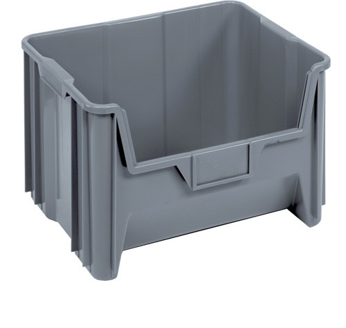 Giant Stacking Plastic Container - QGH700 - 15-1/4 x 19-7/8 x 12-7/16