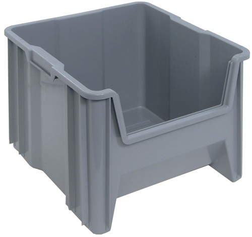 Giant Plastic Stack Container Bin - QGH800 - 17-1/2 x 16-1/2 x 12-1/2