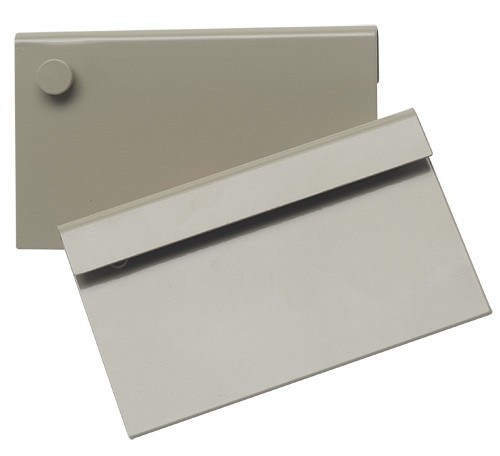 Clear Tip Out Tilt Compartment Bin Panel & Rail Brackets - QTB-LP-BKT