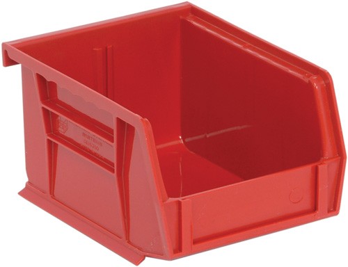 Stack and Hang Plastic Bin - QUS210 - 5-3/8" x 4-1/8" x 3"