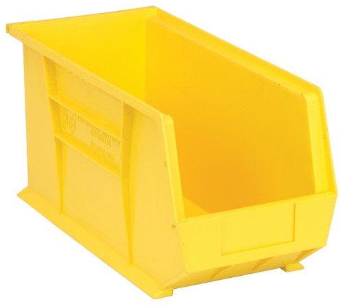 Stack and Hang Plastic Storage Bin - QUS265 - 18" x 8-1/4" x 9"