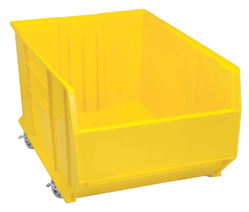 Mobile Plastic Stack Container - QUS998MOB - 35-7/8 x 23-7/8 x 17-1/2