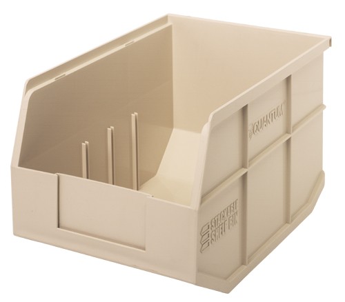 Plastic Stackable Shelf Storage Bin - SSB423 - 12" x 8-1/4" x 7"