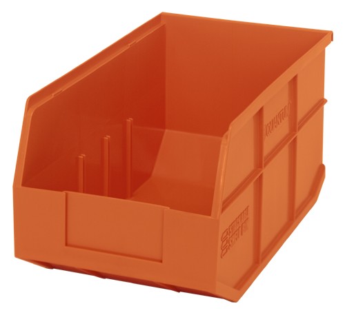 Plastic Stackable Shelf Storage Bin - SSB443 - 14" x 8-1/4" x 7"