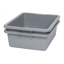 7-Gal. Undivided Bus Box- RCP 3351 GRA - 21-1/2"W x 17-1/8"D x 7"H