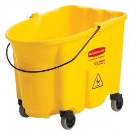 WaveBrake Mobile Bucket Rubbermaid - RCP 7570-88 YEL