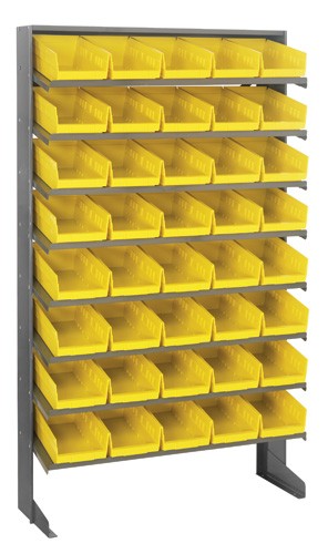 Custodial Storage Sloped Pick Rack & Bins - QPRS-102