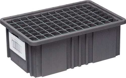 Clear Label Holders for Dividable Grid Containers - DGLBLCO