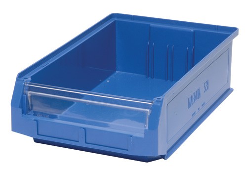 Giant Open Hopper MAGNUM Plastic Container Clear Window - WMS533