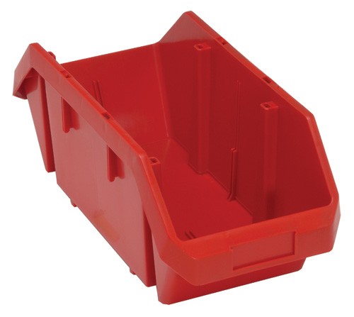 Open Hopper 2 Sided Stack Nest & Cross Stack Plastic Bin - QP1887