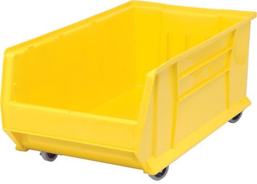 Mobile 30" Plastic Container for Large Parts Storage - QUS984MOB ...