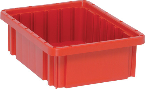 Dividable Grid Compartment Plastic Storage Container Tote - DG91035