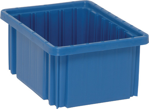 Dividable Grid Compartment Plastic Storage Container Tote - DG91050