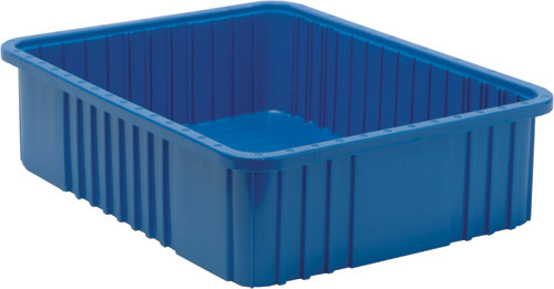 Dividable Grid Compartment Plastic Storage Container Tote - DG93060