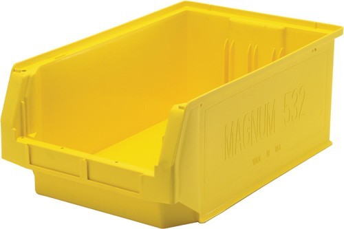 Bulk Storage Large MAGNUM Plastic Stacking Container - QMS532