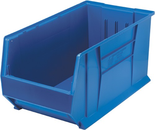 Stacking 30" Plastic Container for Large Parts Storage - QUS976