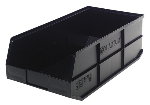Plastic Storage Stackable Shelf Bin - SSB441 - 14" x 6" x 7"