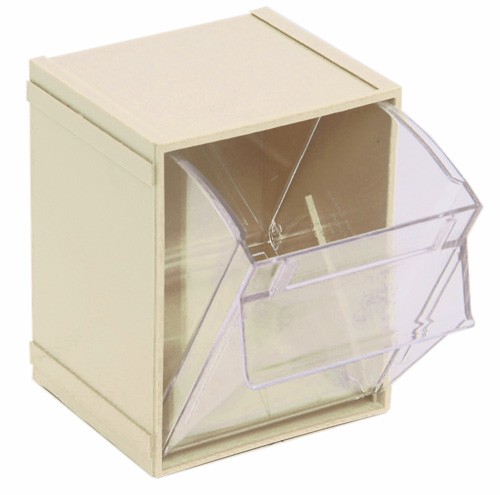 Individual Clear Tip Out Bin Small Parts Organizer - QTB405 | Storage ...