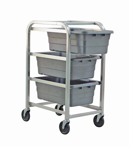 Cross Stack Tub Busing Bin Rack - TR3-2516-8 - 27" x 19" x 41"