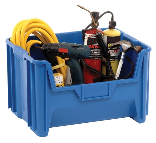 Quantum Plastic Giant Open Hopper Stacking Containers - QGH700