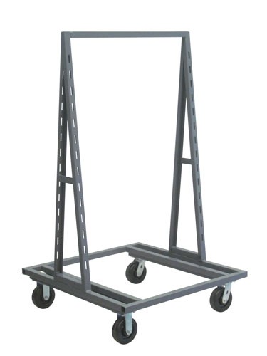 Double Sided A-Frame Removable Tray Truck - TTD-30 - 30" x 38" x 67"