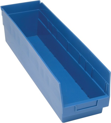 Plastic Medical Catheter Storage Bins - QSB206 - 23-5/8 x 6-5/8 x 6