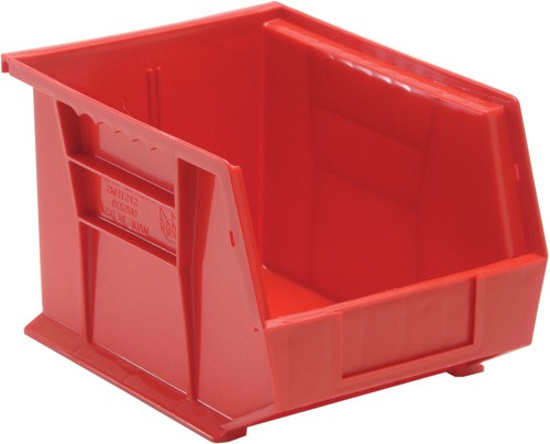 Stack & Hang Plastic Medical Storage Bin - QUS239 - 10-3/4 x 8-1/4 x 7