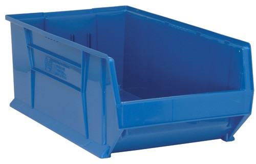Plastic Medical Storage Bin Containers - QUS975 - 29-7/8 x 18-1/4 x 12