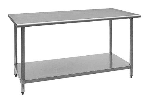 Stainless Steel Work Table with Adjustable Under shelf - SST-U