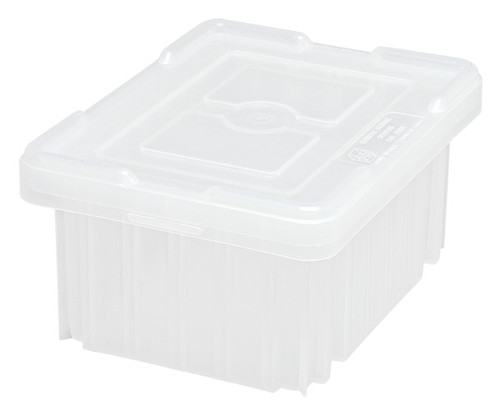 Clear Medical Storage Containers - DG91050CL - 10-7/8 x 8-1/4 x 5