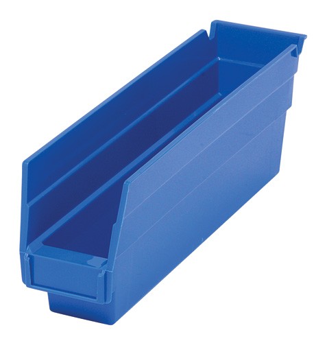 Plastic Medical Supplies Storage Bins - QSB100 - 11-5/8 x 2-3/4 x 4