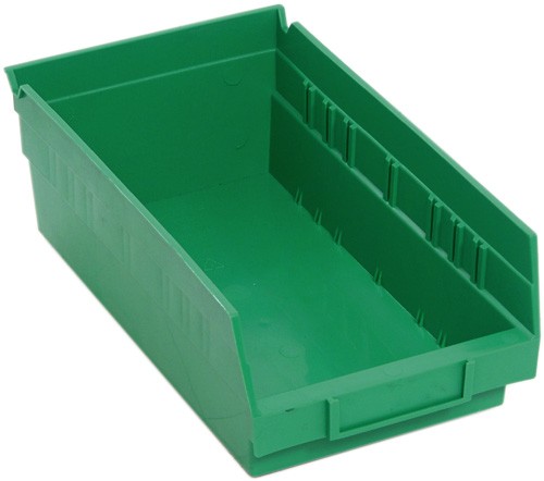 Plastic Medical Supplies Storage Bins - QSB102 - 11-5/8" x 6-5/8" x 4"
