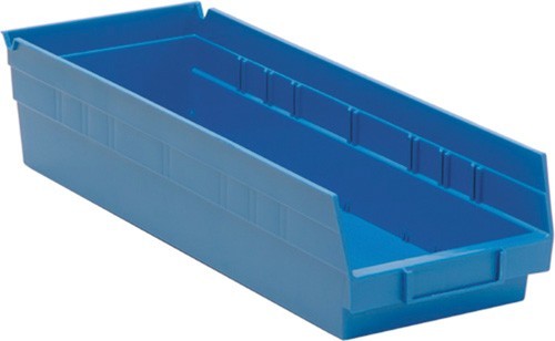 Plastic Medical Supplies Storage Bins - QSB104 - 17-7/8" x 6-5/8" x 4 ...