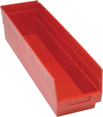 Plastic Medical Catheter Storage Bins - QSB206 - 23-5/8 x 6-5/8 x 6