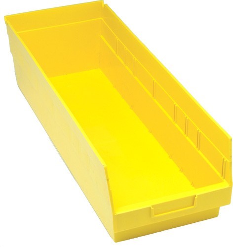 Plastic Medical Catheter Storage Bins - QSB214 - 23-5/8 x 8-3/8 x 6
