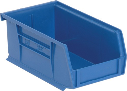 Stack & Hang Plastic Medical Storage Bin - QUS220 - 7-3/8 x 4-1/8 x 3