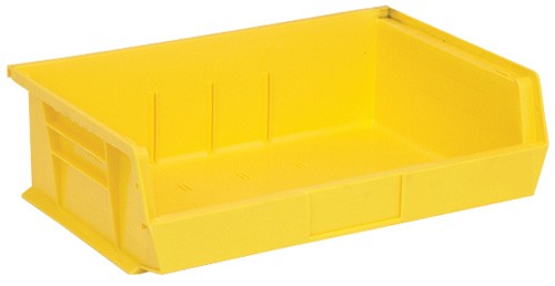 Stack Hang Medical Supplies Storage Bin - QUS245 - 10-7/8 x 16-1/2 x 5