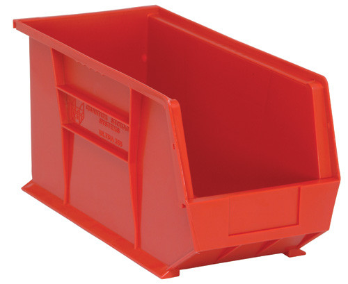 Stacking Large Medical Supplies Storage Bin - QUS265 - 18 x 8-1/4 x 9