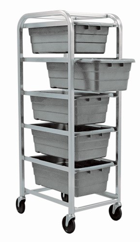 Cross Stack Tub Busing Bin Rack - TR5-2516-8 - 27" x 19" x 51"
