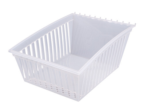CrateBox Tilt Big Slatwall Slatgrid Plastic Bin Unihook - BCB-05P04