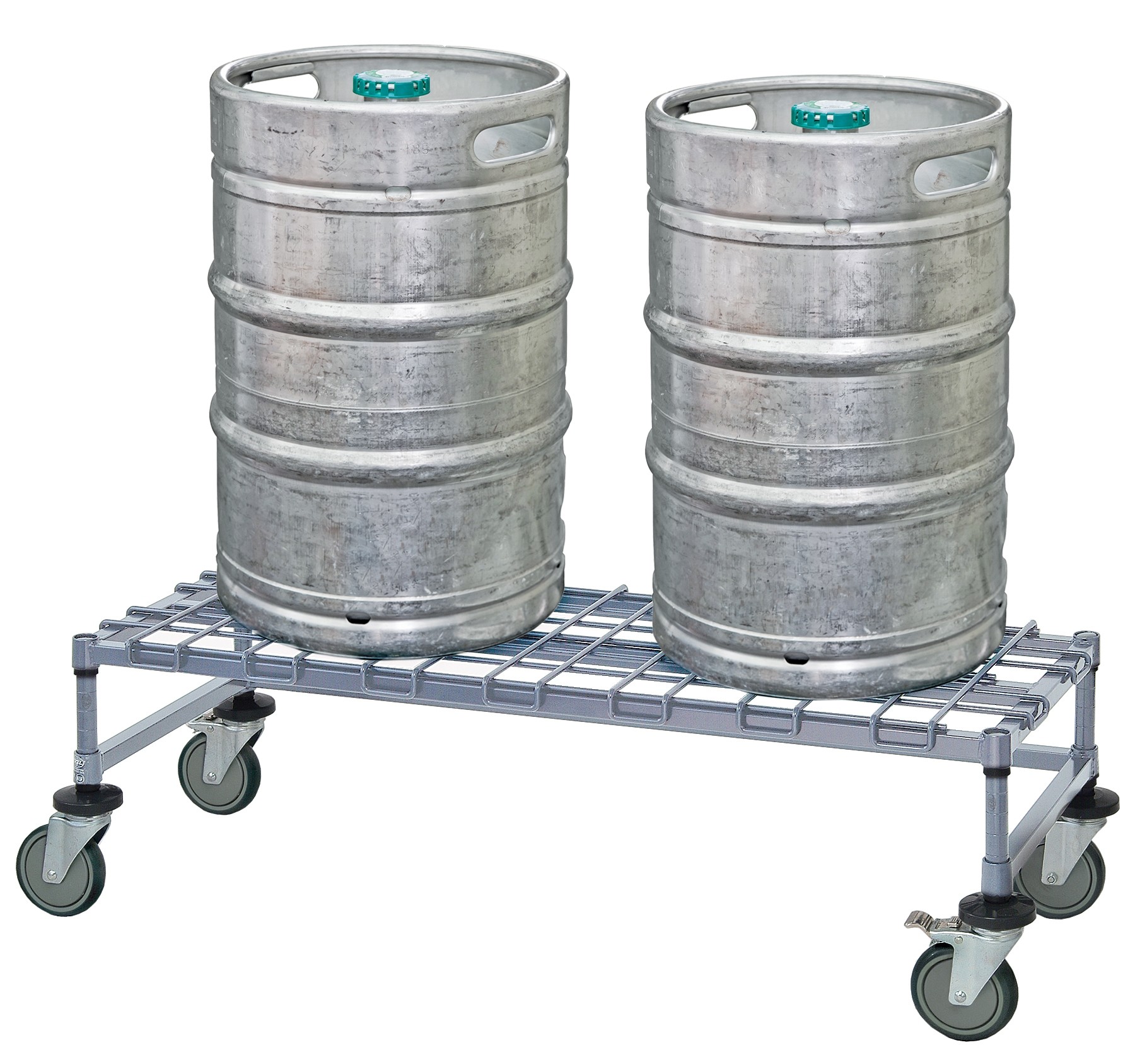 Heavy-Duty Mobile Dunnage Platform - All Sizes Available - Gray Epoxy ...